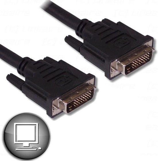 Lineaire VHD10D DVI kabel 2 m DVI-D Zwart | bol