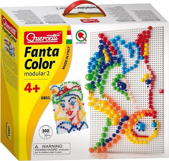 Quercetti Fantacolor Modular 2 300-delig | bol