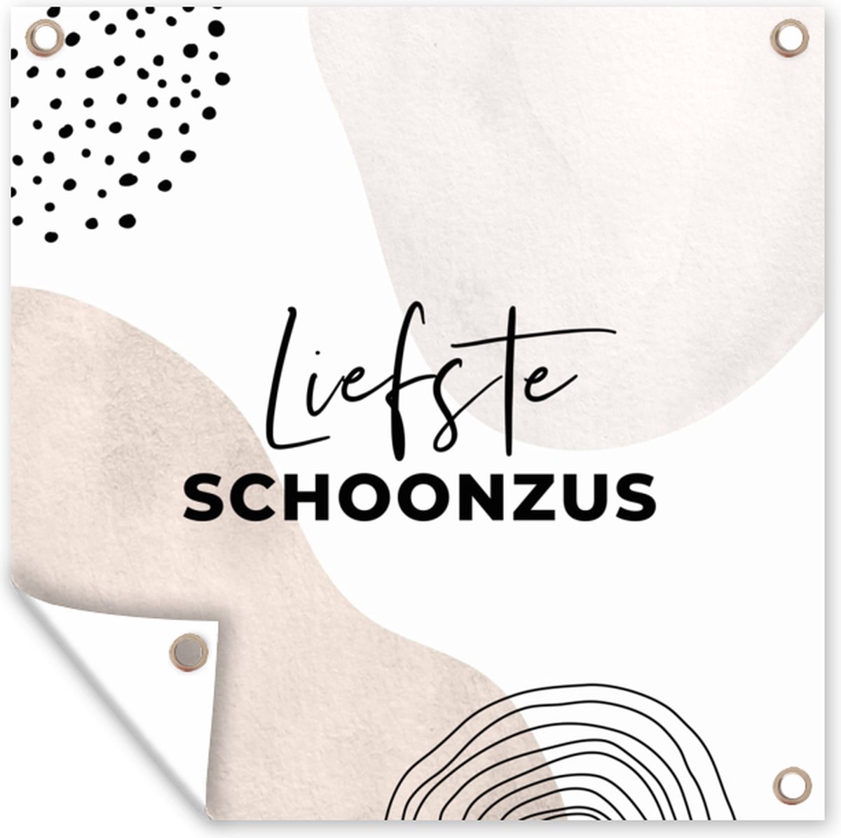 Tuin poster Schoonzus - 'Liefste schoonzus' - Spreuken - Quotes ...