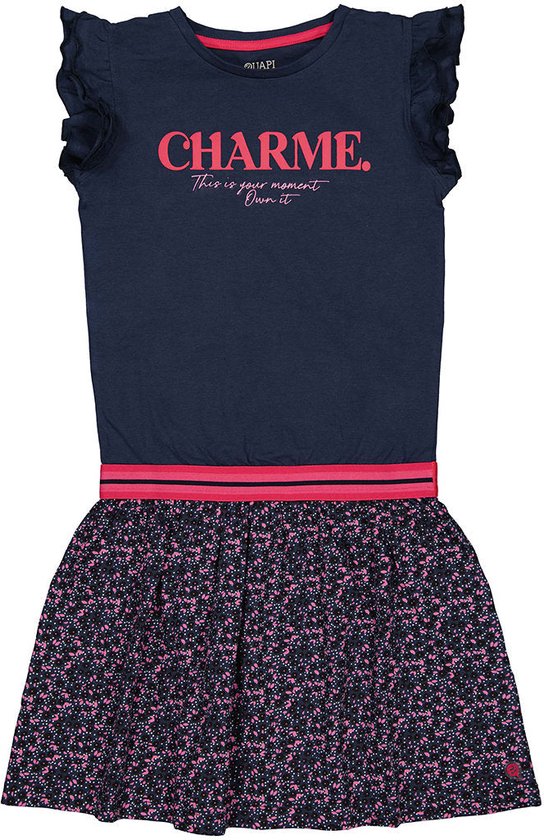 Quapi meisjes jurk Angel donker blauw | bol.com