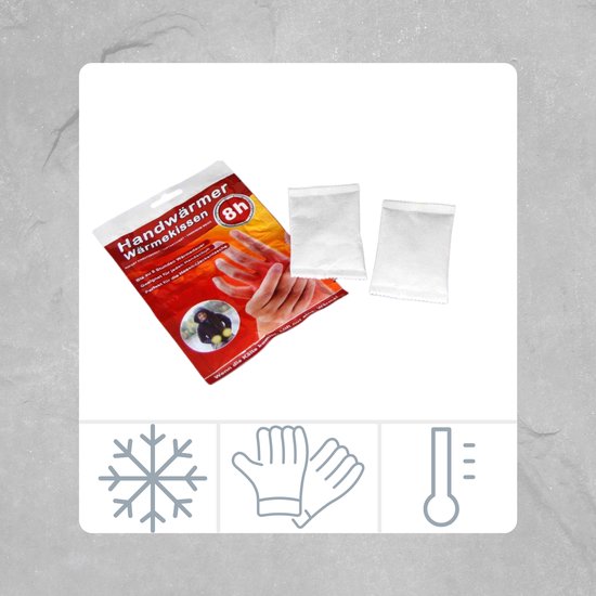 Orange85 Warmte pads - Handwarmers - Warmtezak - 9x5.5x0.5 cm - Heat ...