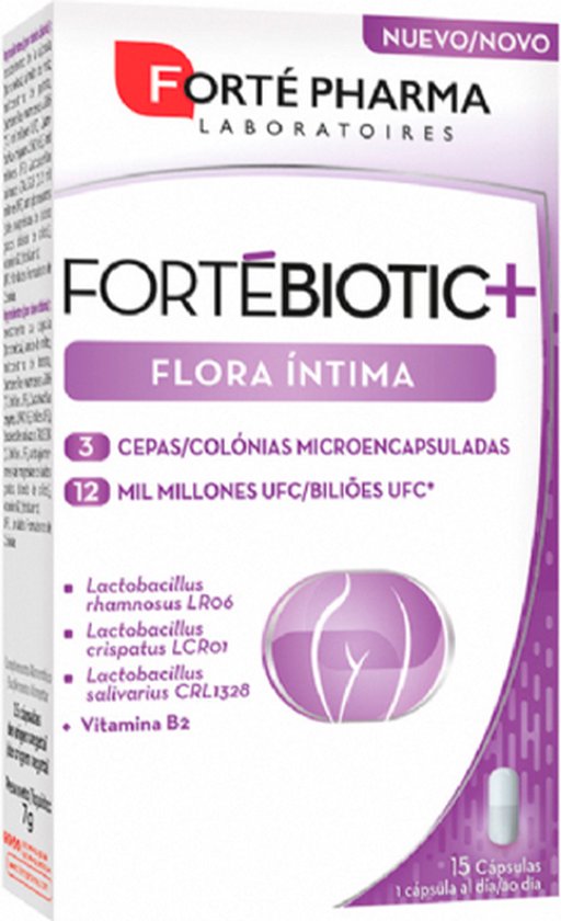 Forté Pharma Fortebiotic Intimate Flora 15 Capsules | bol