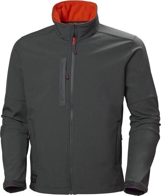 Helly Hansen Kensington Softshell Werkjas - Donkergrijs - Ademend en ...