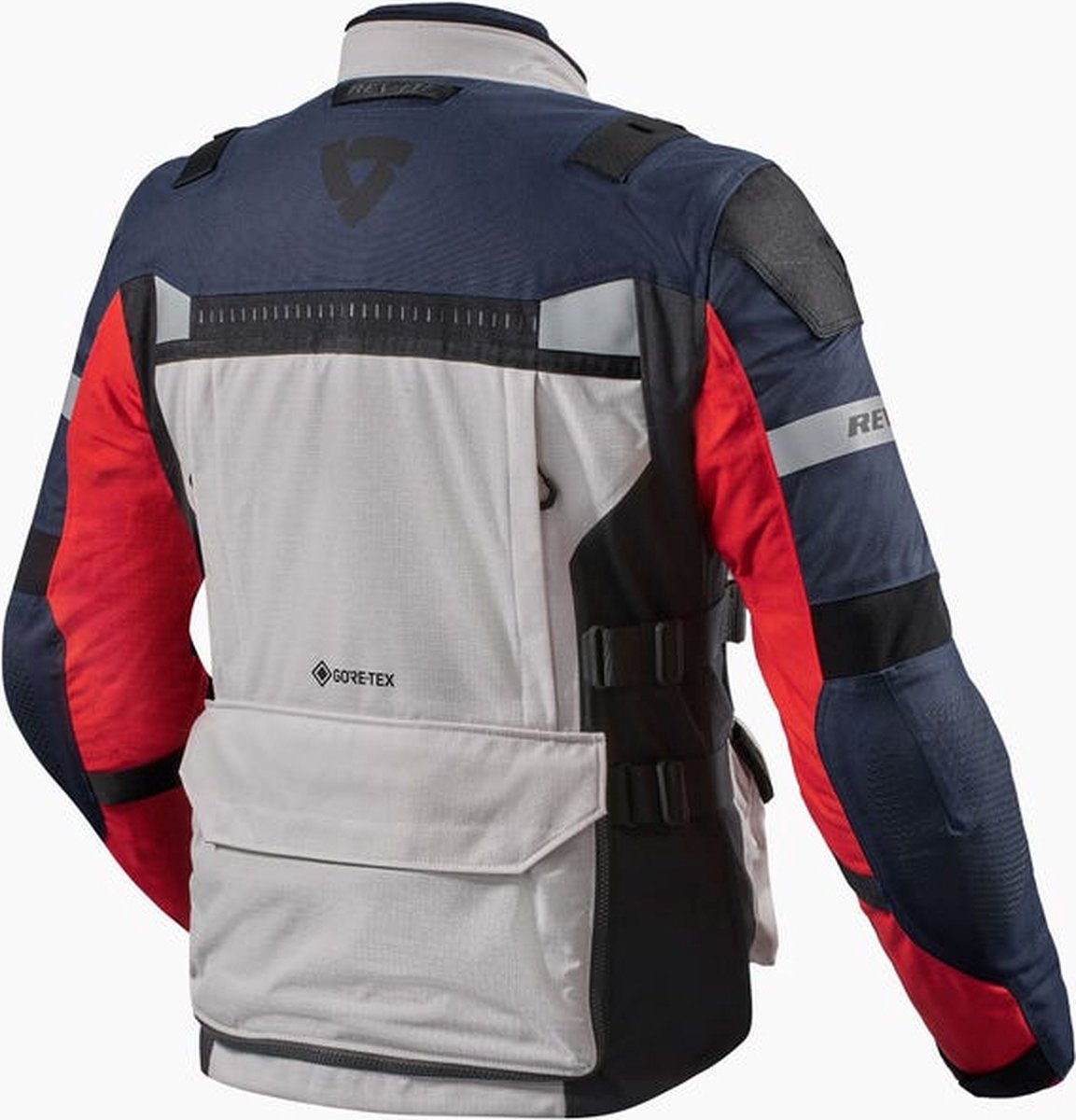 REV'IT! Jacket Defender 3 GTX Red Blue M - Maat - Jas | bol