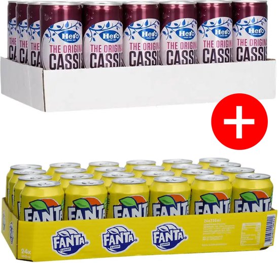 Rooie Annie Summer Deal - Hero Cassis & Fanta Lemon | bol