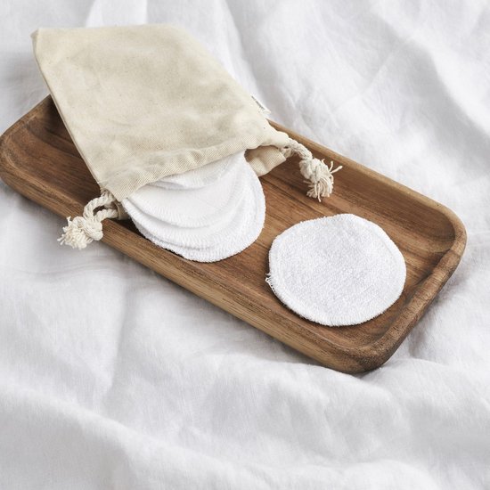 Make Up Pads (Biologisch Katoen & Bamboe) Set van 5 | bol.com