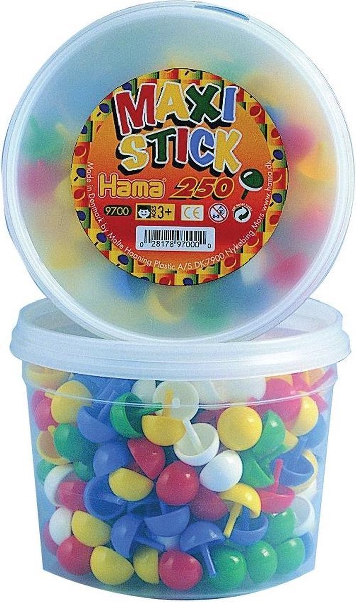 Hama Maxi Sticks in Emmer - 250 Stuks | bol.com