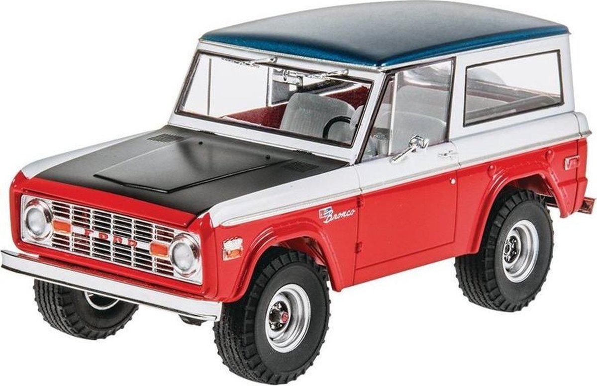 Revell Modelbouwset Ford Bronco 1:25 Rood 137-delig | bol.com