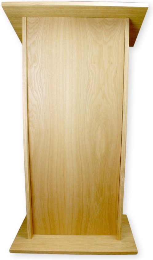 Houten katheder Rhea - eikenkleur | bol