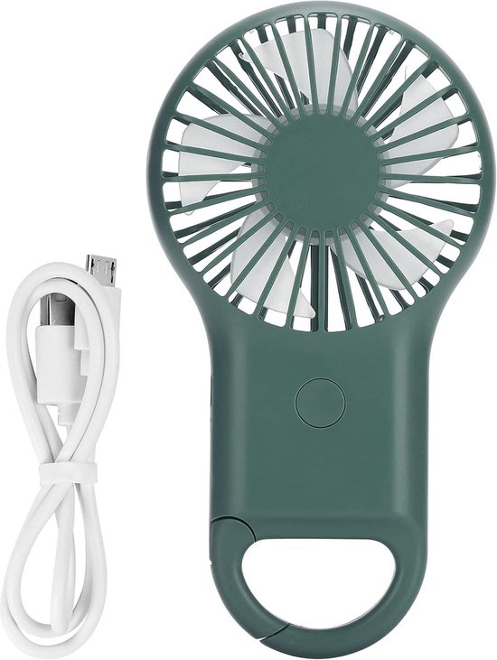 Mini-handventilator met drie niveaus - Geluidsarme en ergonomische ...