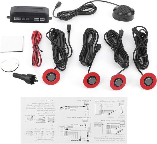 Reverse Backup Parking Sensor Radarsysteem 16.5mm Ingebouwde Backup ...