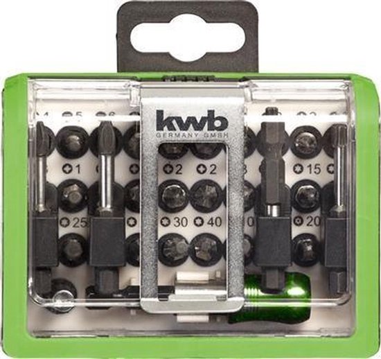 KWB - Schroefbitset - Extreme Force - Bitbox Professioneel - 28-delig | bol