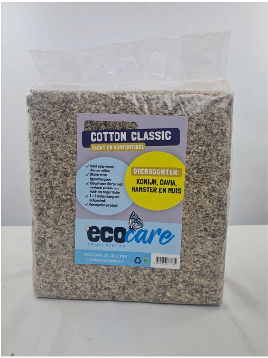 Ecocare Cotton Classic - 100% biologisch katoen - Voor huid & vacht ...