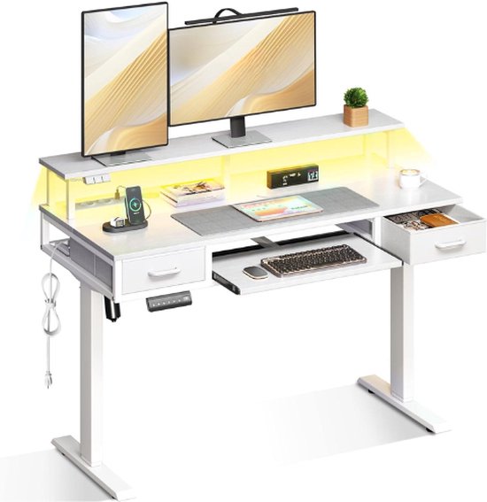 Elektrisch-Bureau-Met-Laden-120cm-Hoogte-Verstelbaar-Computerbureau-Met ...