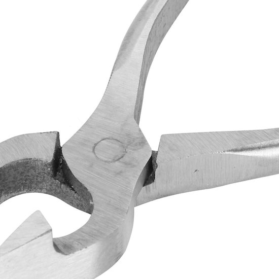 Platte neus eend Bill tang lederen rand afvlakking tang klem voor ...