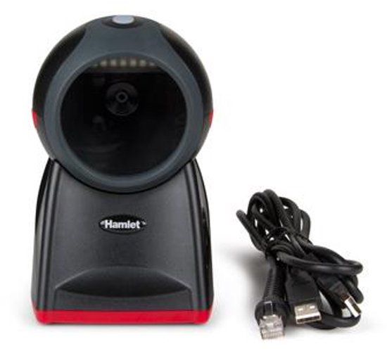 Hamlet HBCS-2D360 barcode-lezer Vaste streepjescodelezer 1D/2D CMOS ...