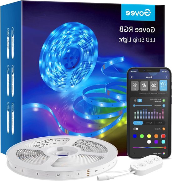 Wifi-LED-strip - smart RGB - voor sfeervolle verlichting - 5 m | bol