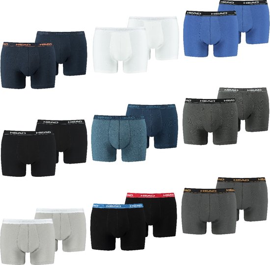 Head de 4 boxers pour homme. Boxers Basic . Sous-vêtement. | bol