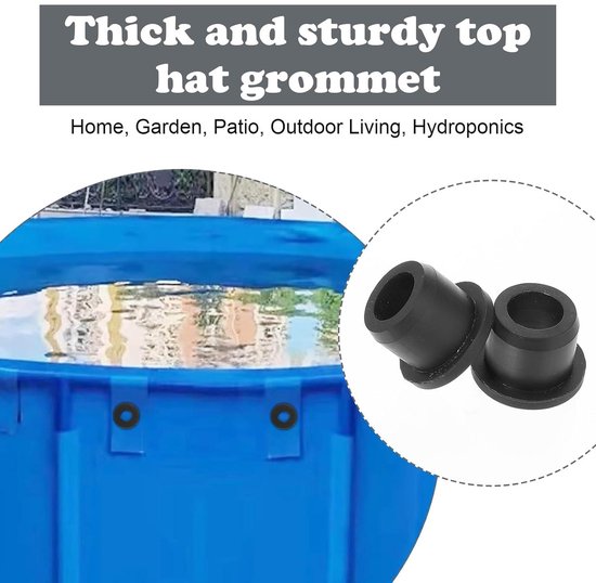 Kabeldoorvoer rubber 10 stuks - Set van rubberen kabeldoorvoer ter ...