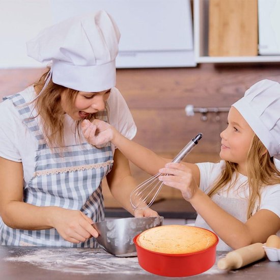 3-Delige Silicone Bakvorm Set voor Rond Cake - Perfect voor Gelaagde ...