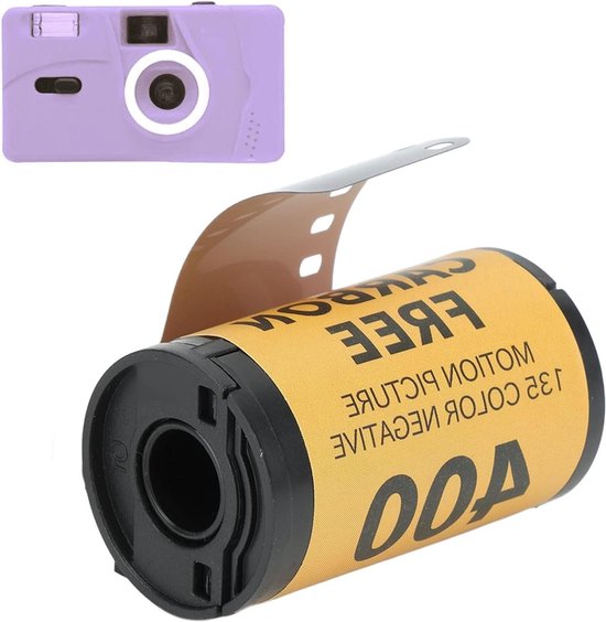 Kleurenprintfilm ISO 320-400 35 Mm Fijnkorrelige Brede Belichting ...