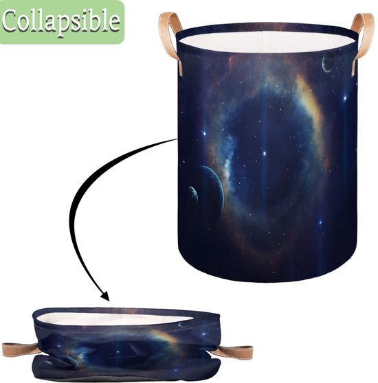 Cosmic Art Space Laundry Baske Decor Kleding Mand Opbergmand, Cosmic ...