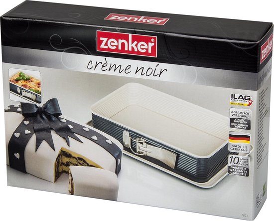 Grote rechthoekige springvorm - anti-aanbak - geschikt voor taarten - 1 ...