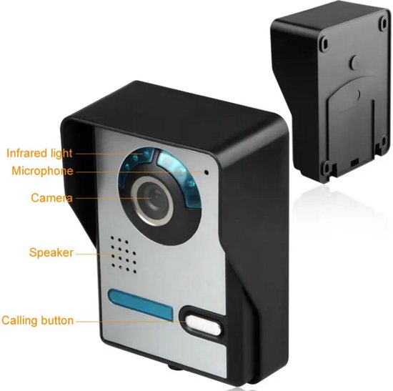 Home Color Video Door Phone Doorbell Intercom System 10 Inch LCD ...