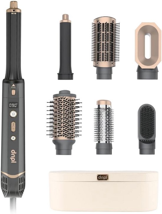 6-in-1 Multistyler voor Alle Haartypes - Haarstylingset met ...