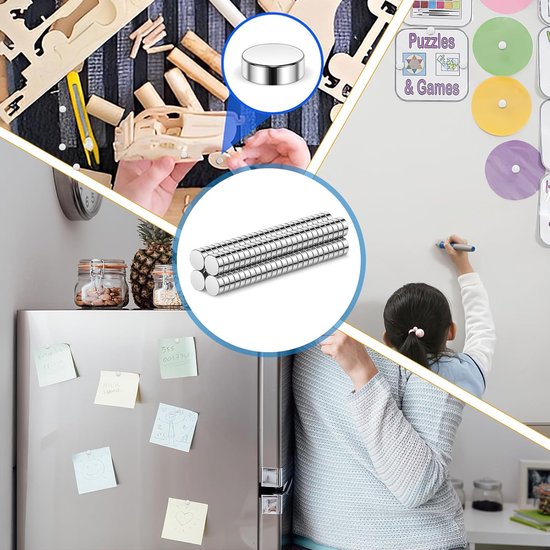 Mini sterke magneten - ambachtelijke magneten voor doe-het-zelf - 100 ...