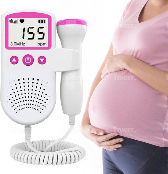 Zaelon Doppler baby - Doptone - Heartbeat monitor baby - Baby hartje ...