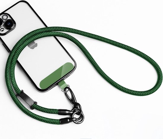 Universele Telefoonkoord - Telefoonketting met Clip - Met Afneembaar ...