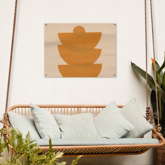 Geometrie - Vormen - Geel - Pastel | bol.com