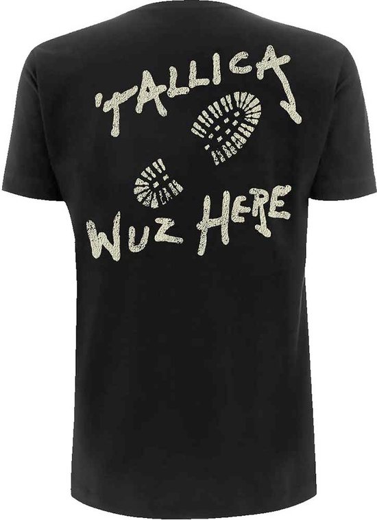 Metallica Heren Tshirt -S- Wuz Here Zwart | bol.com