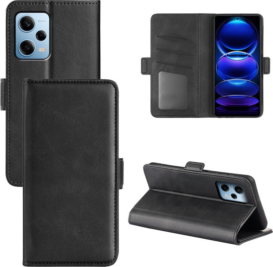 Xiaomi Redmi Note 12 Pro 5G Hoesje - MobyDefend Luxe Wallet Book Case ...