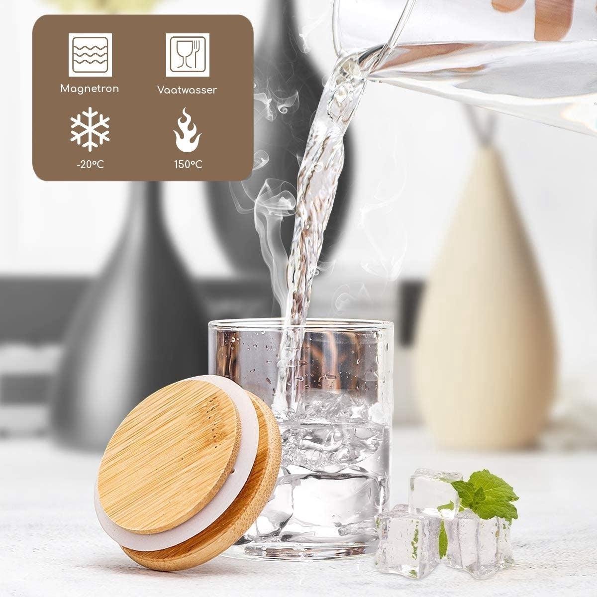 Quality Needz - Bocaux de conservation - Set de 4 pièces - 1900 ML ...