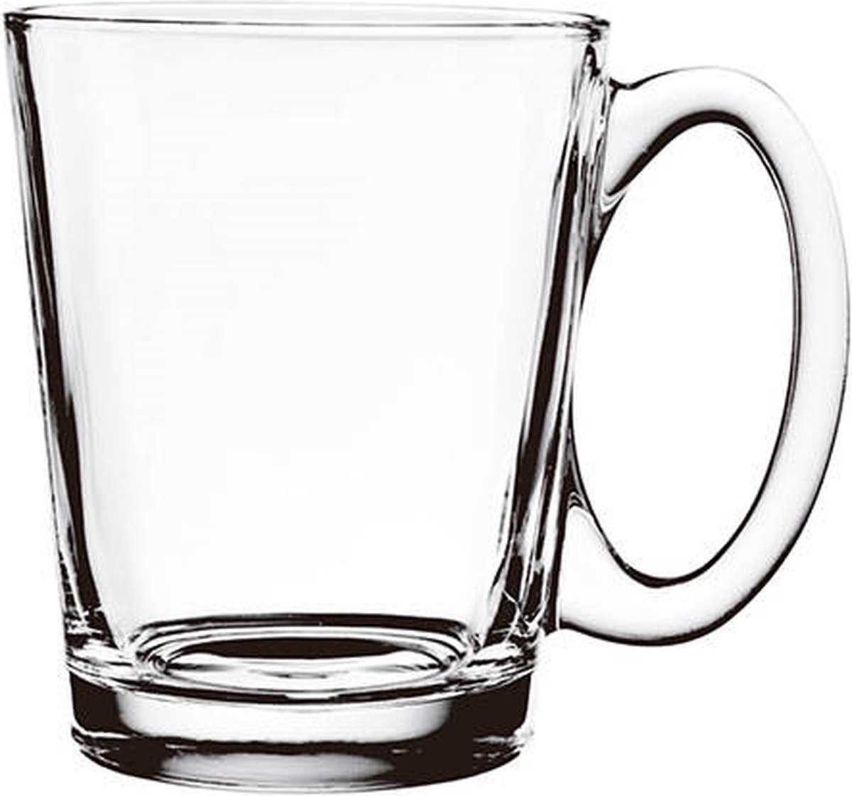 Glasrijk® theeglazen - 320 ml - 4 stuks - Koffieglazen - Theeglas met ...