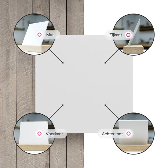 Geschuimd PVC plaat 4 mm dik - 100 x 80 cm - Wit | bol.com