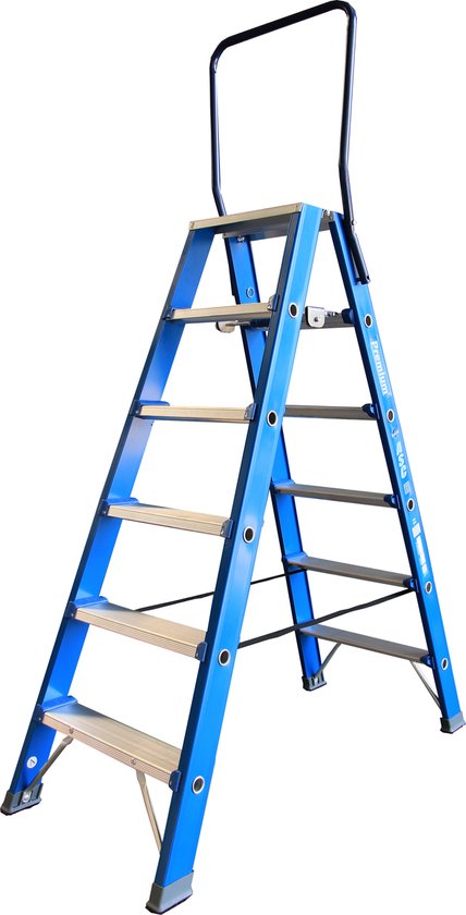 ASC Premium Dubbel Oploopbare Trap - 6 Treden | bol