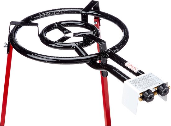 Gasbrander voor Paellapan Vaello Statief Verbrander (Ø 46 cm) | bol