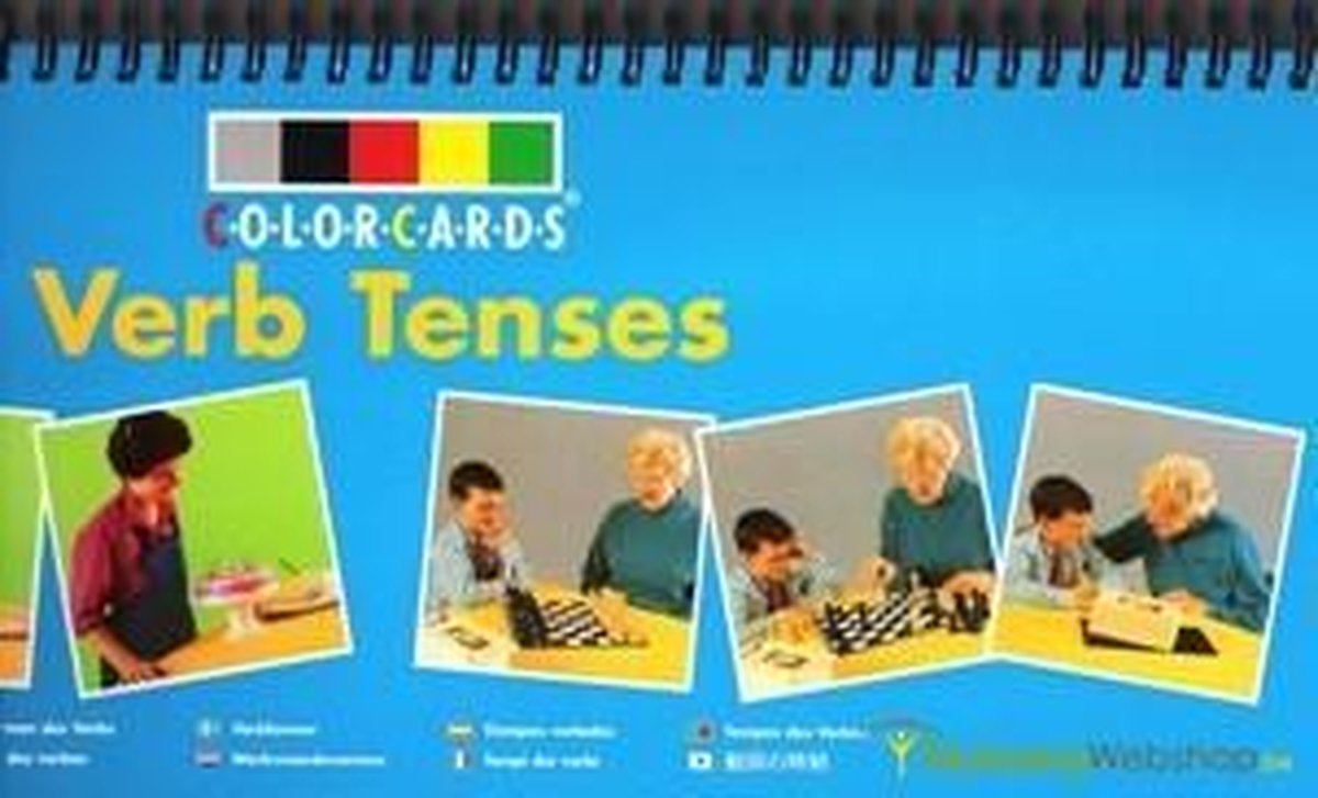 Speechmark: Verb Tenses: Colorcards | bol.com