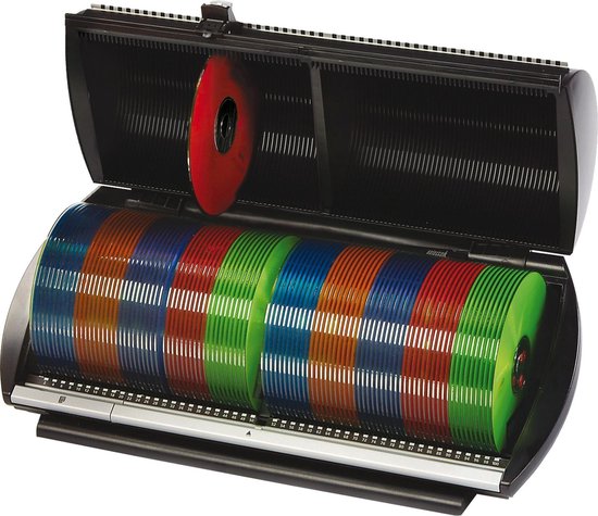 MediaRange | Selector | 100 Disc | Zwart | bol