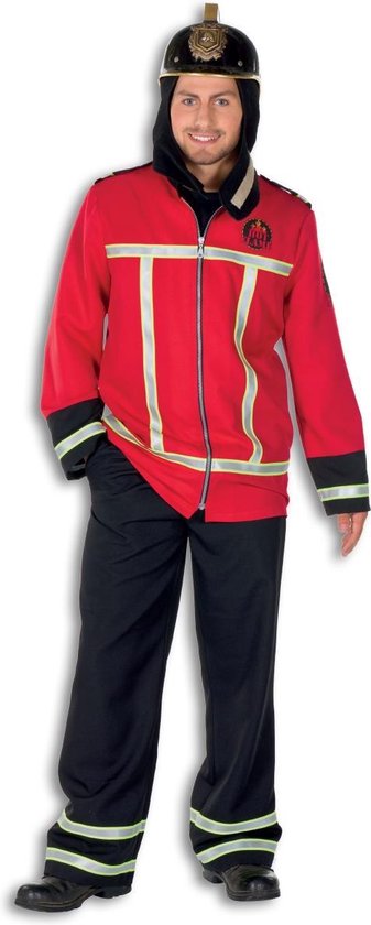 Brandweer Kostuum | Sjonnie Schroei Brandweer Uniform | Man | Maat 56 ...