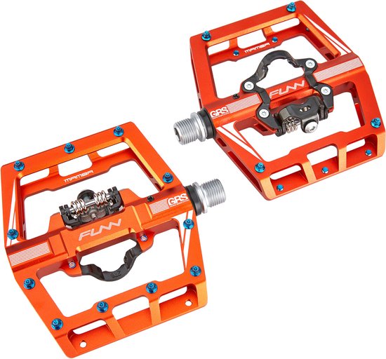 FUNN Mamba SS Pedalen met One-Side Clip/One-Side Flat, oranje | bol.com