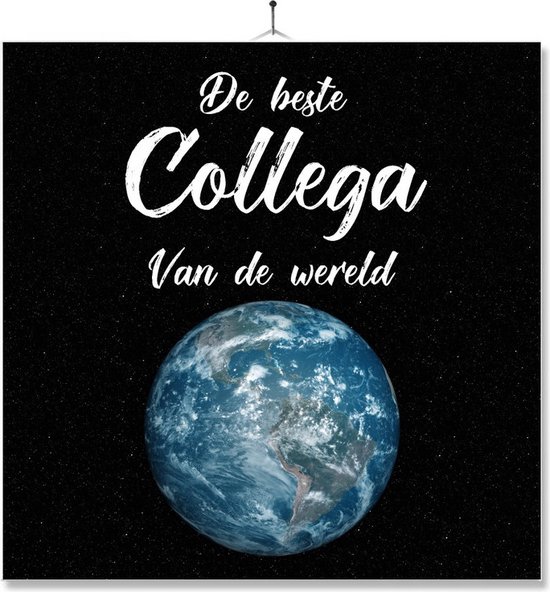 Tegel Met Opdruk | Verjaardag kado | Toilet WC | De Beste Collega Van ...