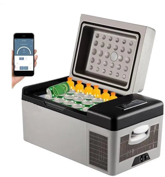 Mini Koelkast - Auto koelkast - Draagbare Compressor Koelbox - Elektrische Vriesbox -... | bol