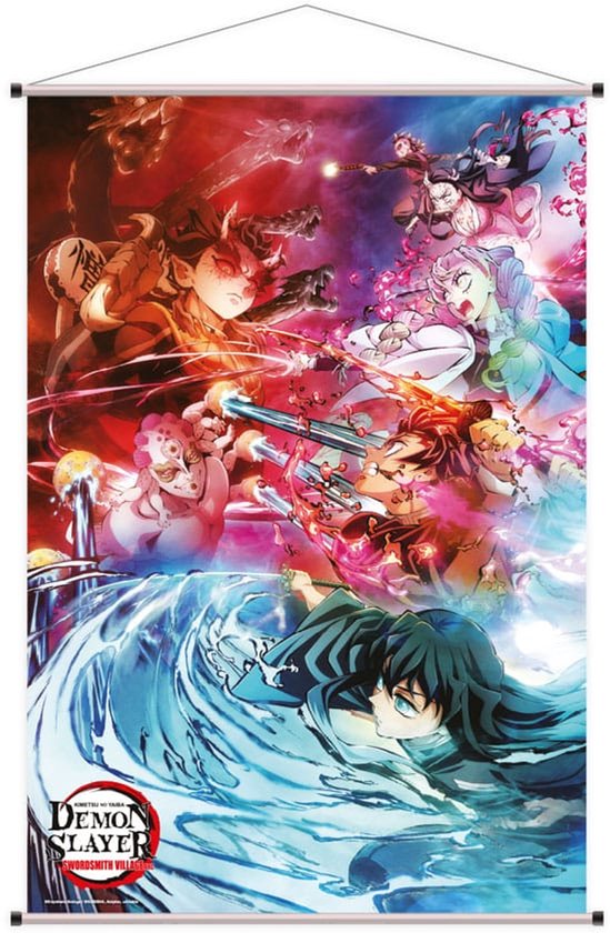 Sakami Merchandise Demon Slayer Wallscroll Swordsmith Village Arc Ver ...