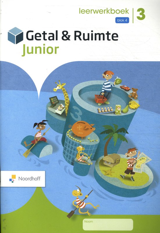 Getal & Ruimte Junior groep 3 blok 4 leerwerkboek | 9789001869519 ...