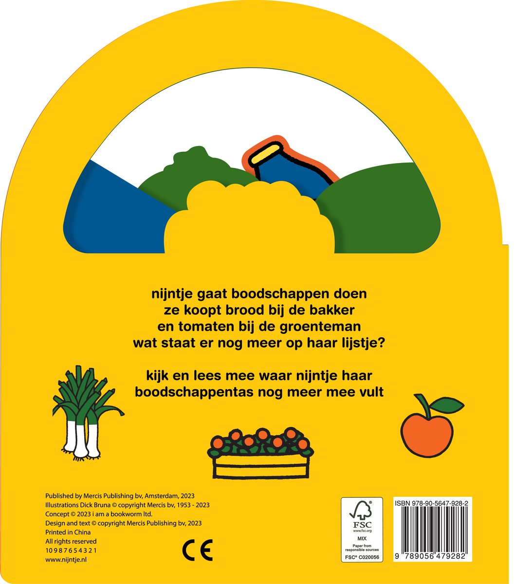 nijntje doet boodschappen, Dick Bruna | 9789056479282 | Livres | bol