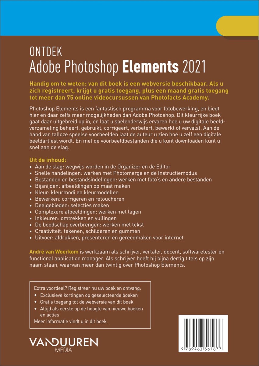 Ontdek Photoshop Elements 2021 - Adobe fotobewerking handleiding | bol